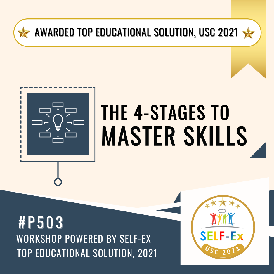 P503: The 4-Stages to Master Skills Workshop - Lets Speak Up
